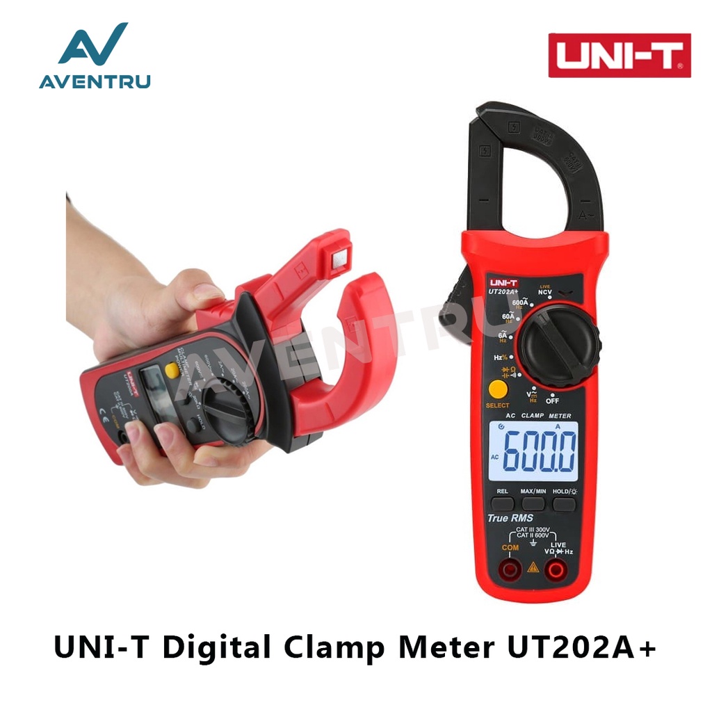 Jual Uni-T UT202A+ UT 202A+ Clamp Meter Multimeter Digital Clamp Tang Amper | Shopee Indonesia