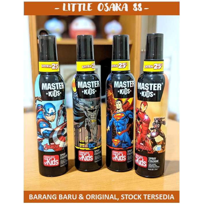 Jual Master Kids Spray Cologne 100 ml | Shopee Indonesia