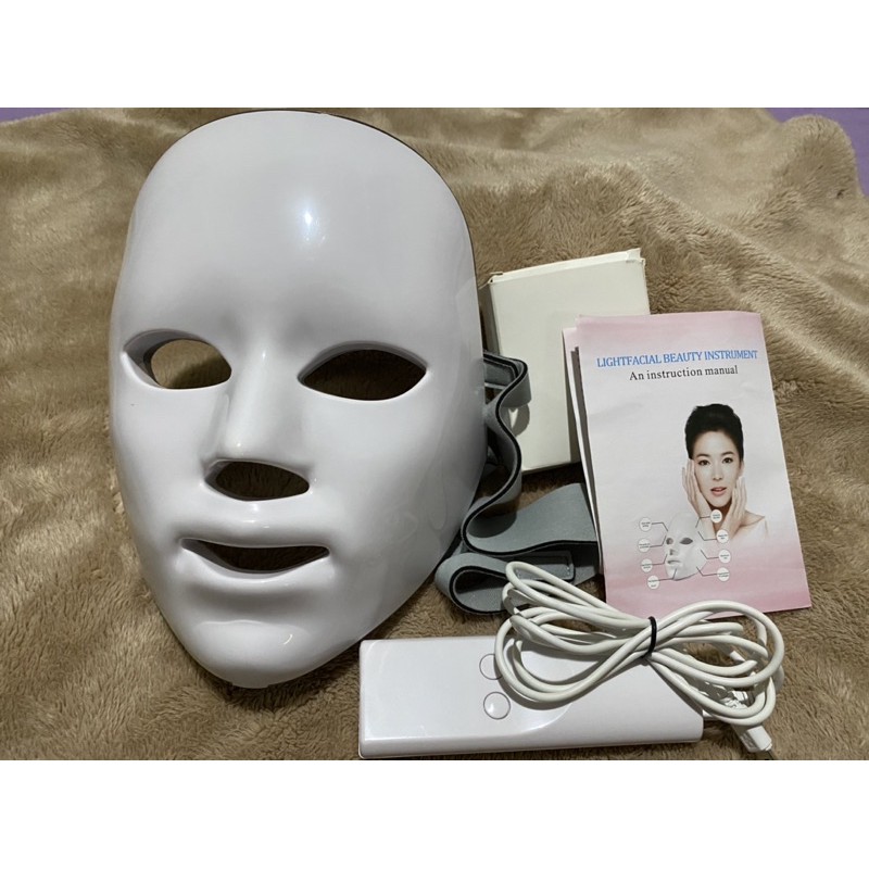 Jual LED 7 Warna Proton Facial Beauty Mask | Shopee Indonesia