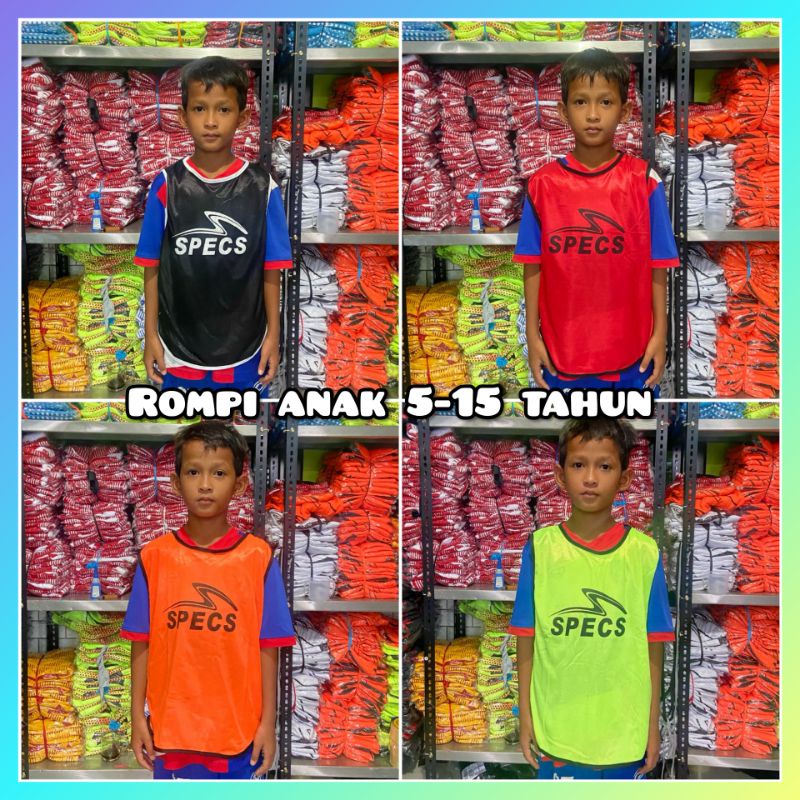 Jual ( TERMURAH ) ROMPI JUNIOR SPECS MURAH / ROMPI BOLA JUNIOR / ROMPI ...
