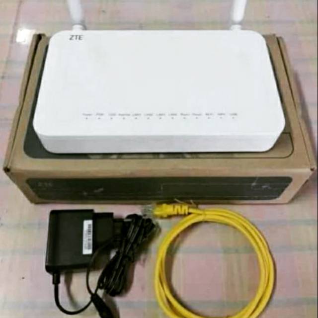 Jual Roter ZTE F609 V3 ( SECOND ) | Shopee Indonesia