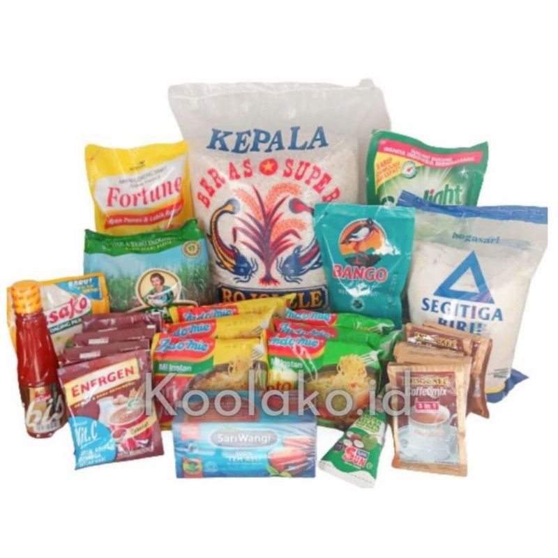 Jual SEMBAKO - Paket Sembako Murah lengkap | Shopee Indonesia