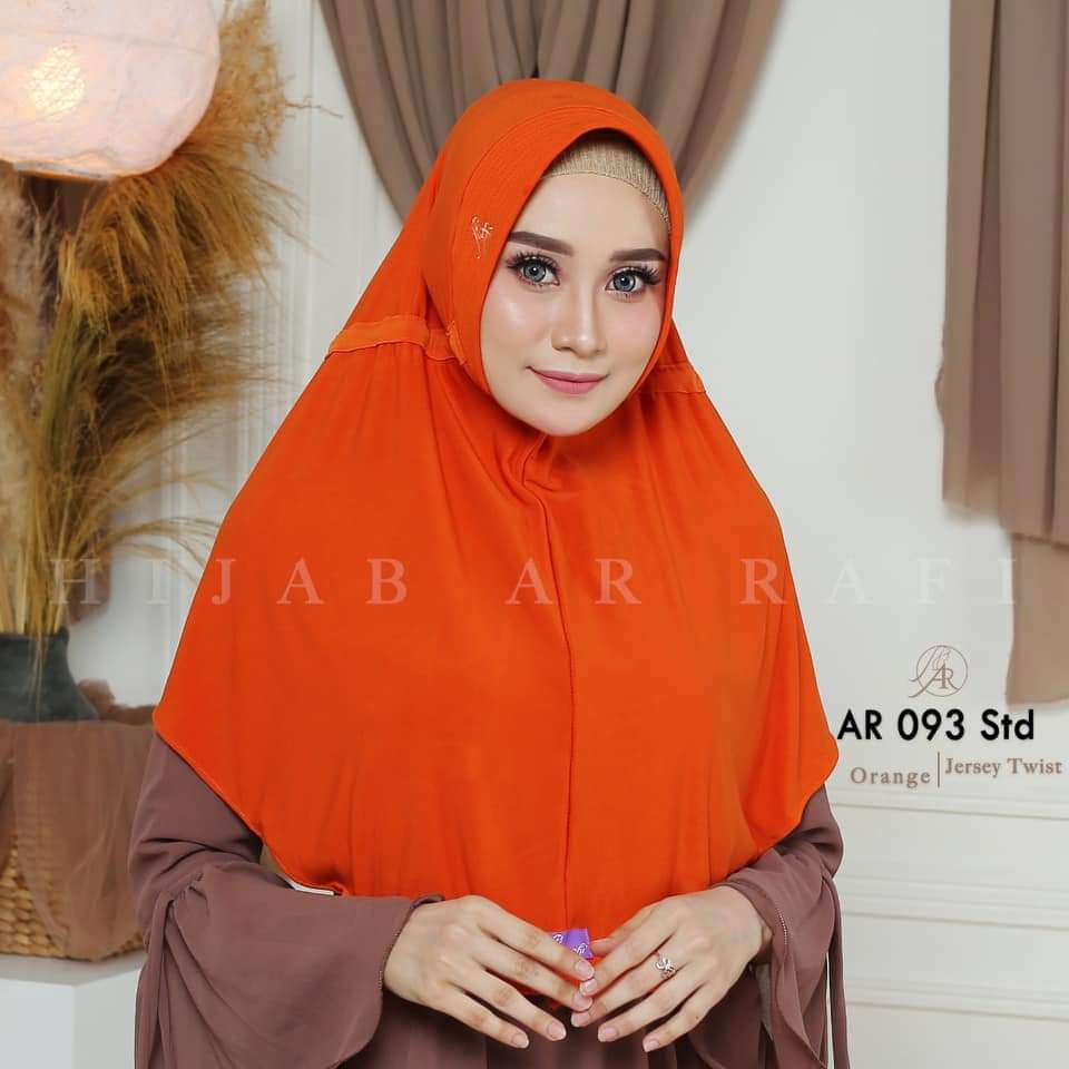Jual Jilbab Hijab Instan Terbaru Arrafi AR 093 Std ORI Kerudung Bergo Instan Arrafi Terlaris ...