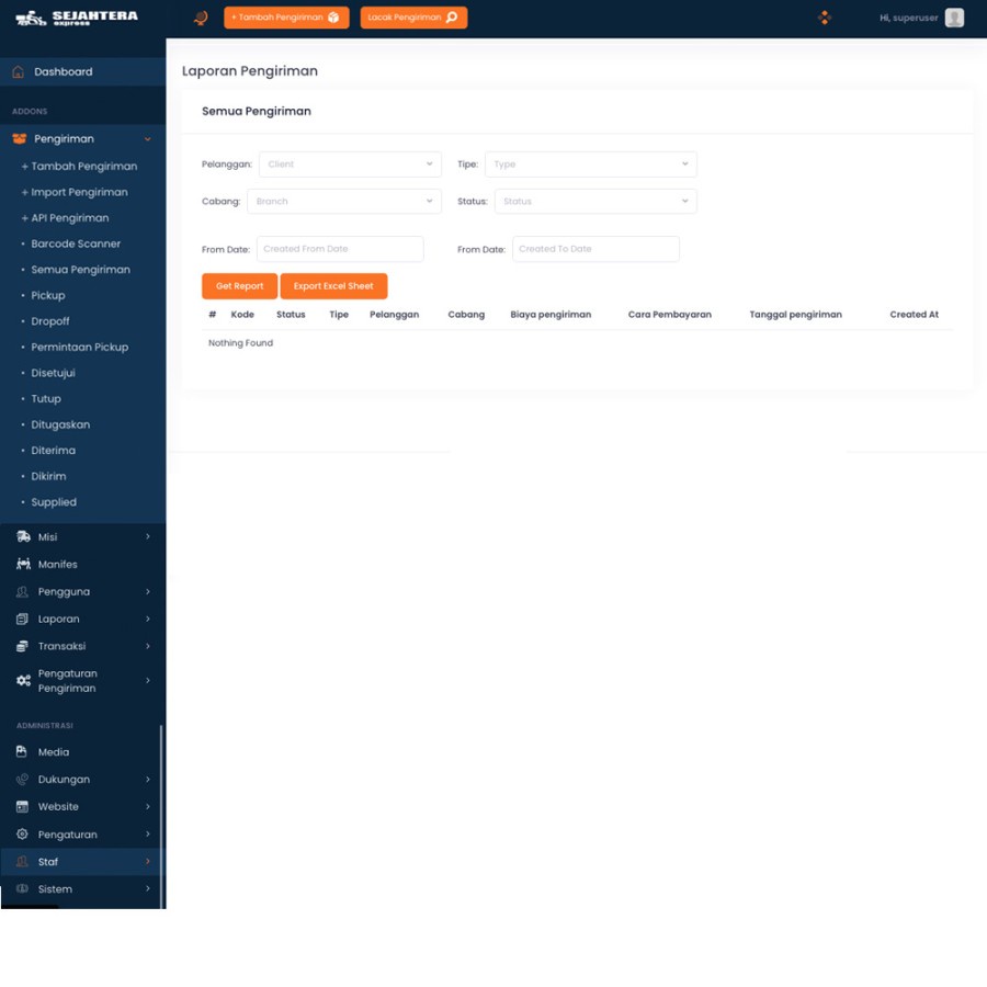 Jual Source Code Aplikasi Cargo Expedisi Trucking Kurir Logistik ...