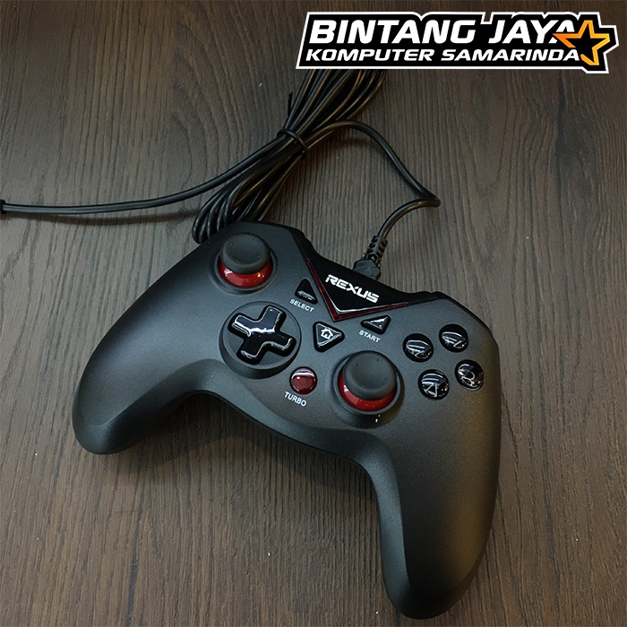 Jual Gamepad USB Rexus Gladius GX2 Android/PC/PS3 - Black | Shopee ...