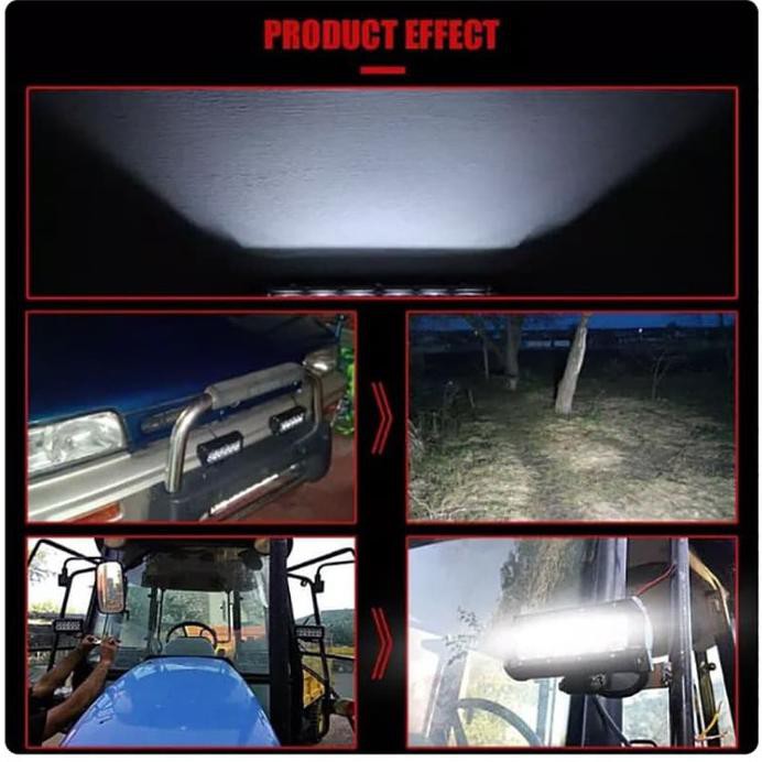 Jual lampu led sorot offroad 72w led bar cree cwl 24 mata 2 susun 12 ...
