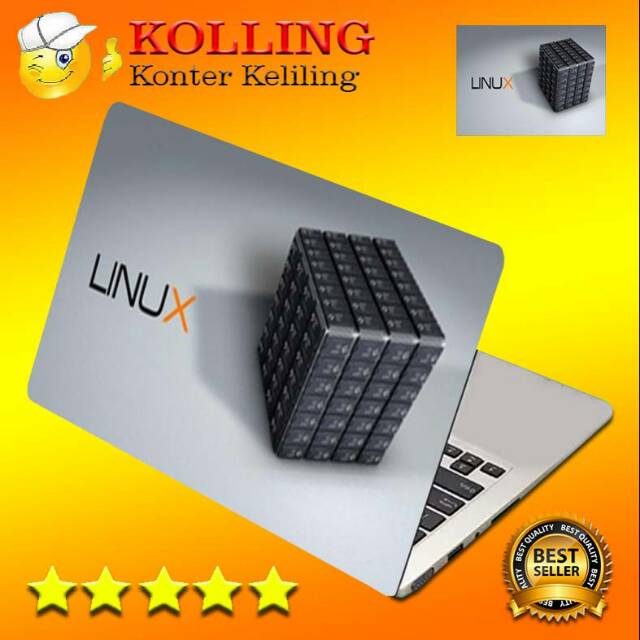 Jual Garskin Laptop Linux Skin Laptop Stiker Laptop | Shopee Indonesia