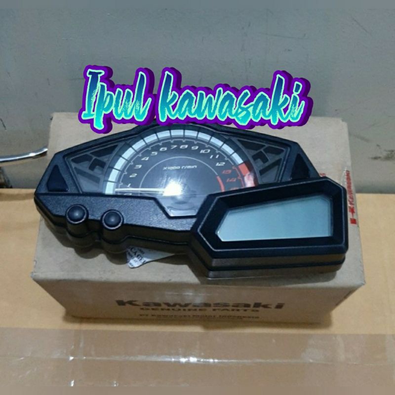 Jual speedometer spedometer spidometer ninja 250 fi old abs original ...
