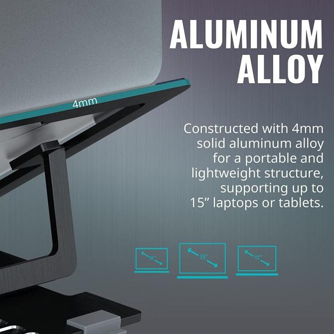 Jual Cooler Master Ergostand Air Cooling Pad Fan Ergo Stand Kipas ...