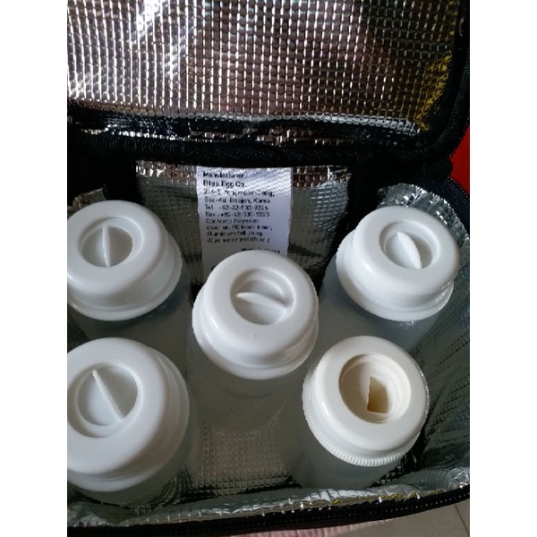 Jual UniMom Cooler Bag Tas ASI incl ice cooling packs dan botol asi ...