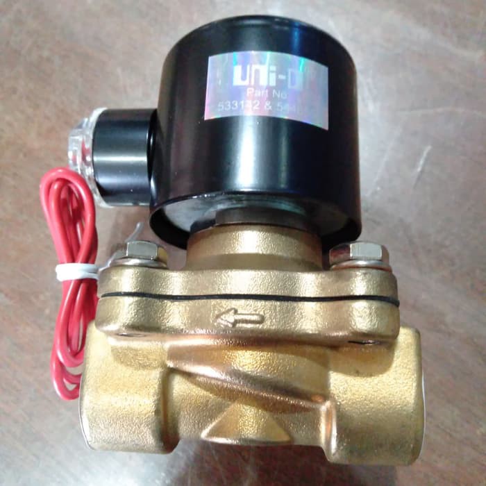 Jual Solenoid Valve UNI-D UW-25 1" 220V Water unid 2 way Selenoid inch | Shopee Indonesia