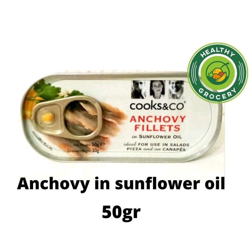 Jual Princes Anchovy Fillets In Olive Oil 50gr / Cooks & Co Anchovy ...