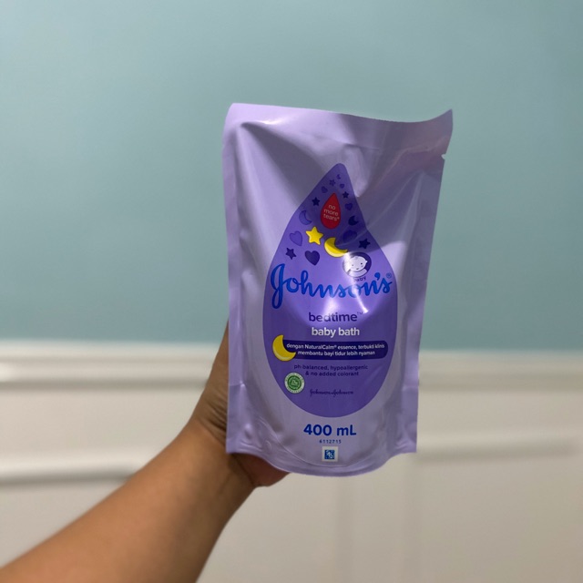 Jual Johnson's Bedtime Baby Bath 400 ml (Refill) | Shopee Indonesia