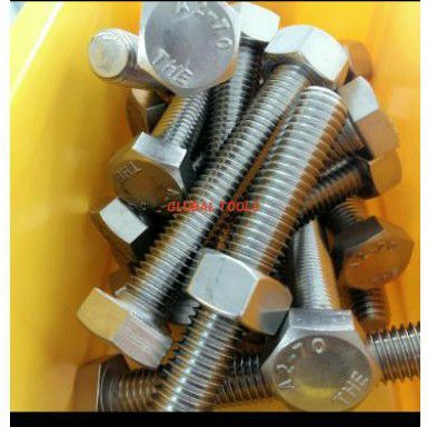 Jual baut mur stainless m8 x 100 baut kunci 13 baut 12 Baut THE anti ...