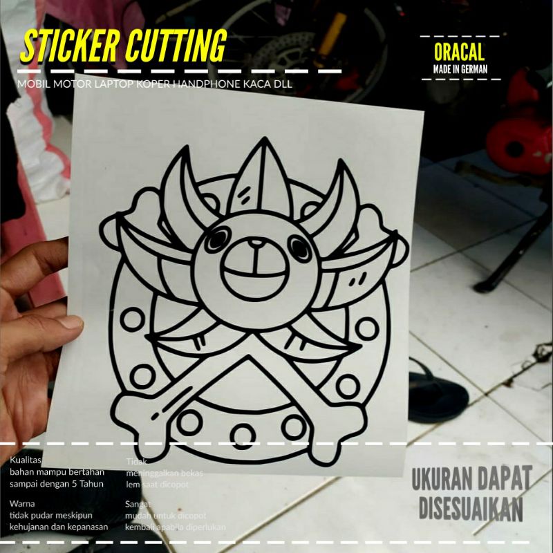 Jual STIKER SUNNY GO STICKER CUTTING TRANSPARAN BAHAN ORACAL | Shopee ...