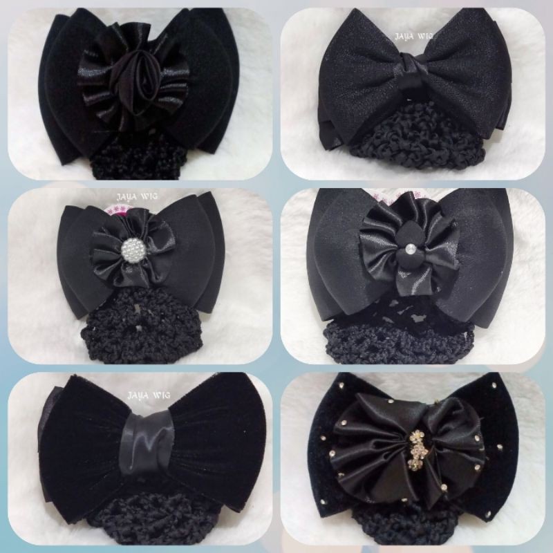 Jual Harnet Rambut Pita Jaring Rambut Buat Cepol Rambut | Shopee Indonesia