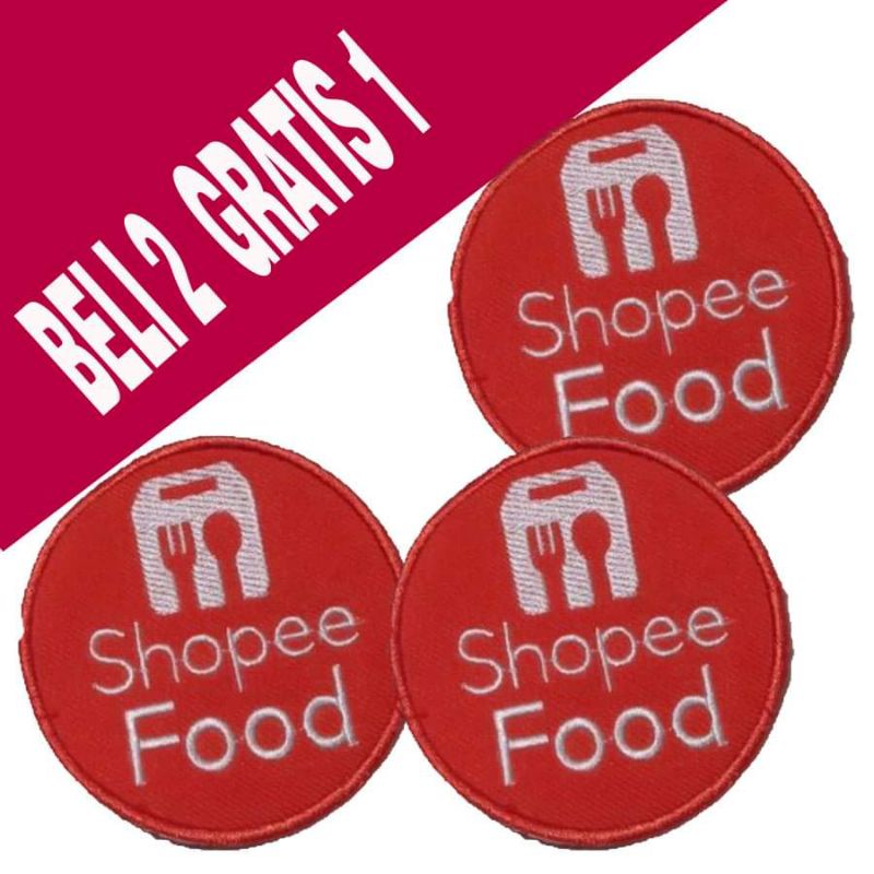 Jual bordir shopee sopi food. logo sopi food. bordir food. emblem shopi ...