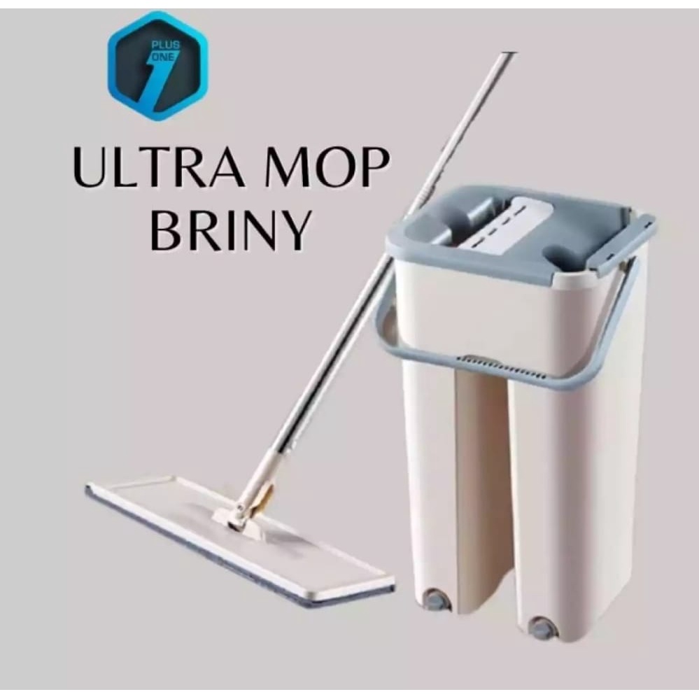 Jual Alat Pel Lantai Praktis Ultra Mop Briny Pengepel Otomatis | Shopee ...
