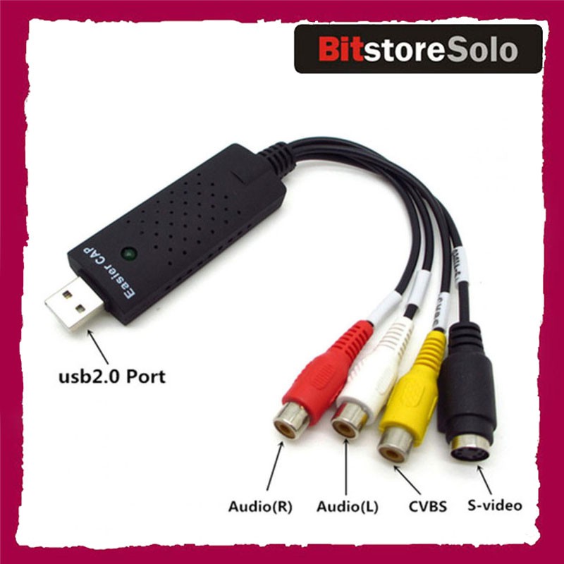 Jual Easy Capture Video TV DVD VHS DVR Capture Adapter usb video ...