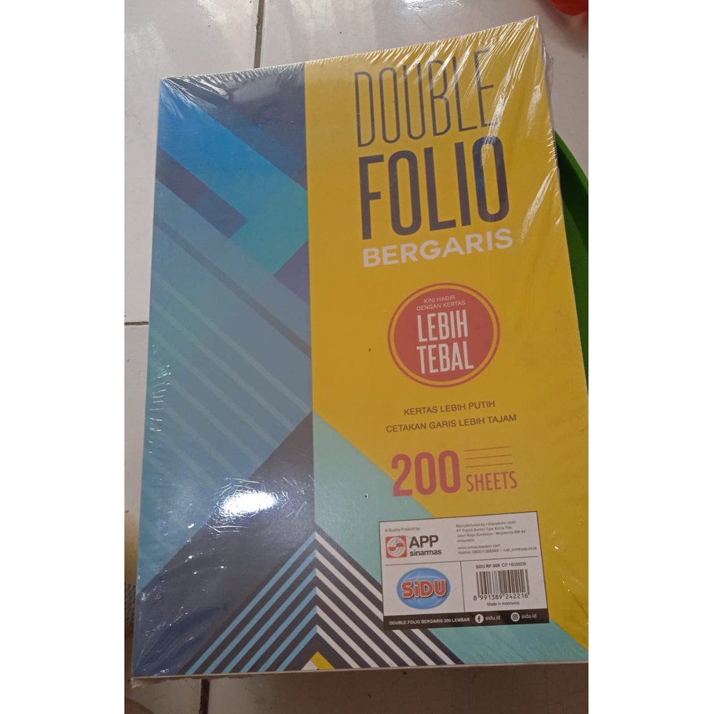 Jual Kertas Double Folio isi 200 | Shopee Indonesia