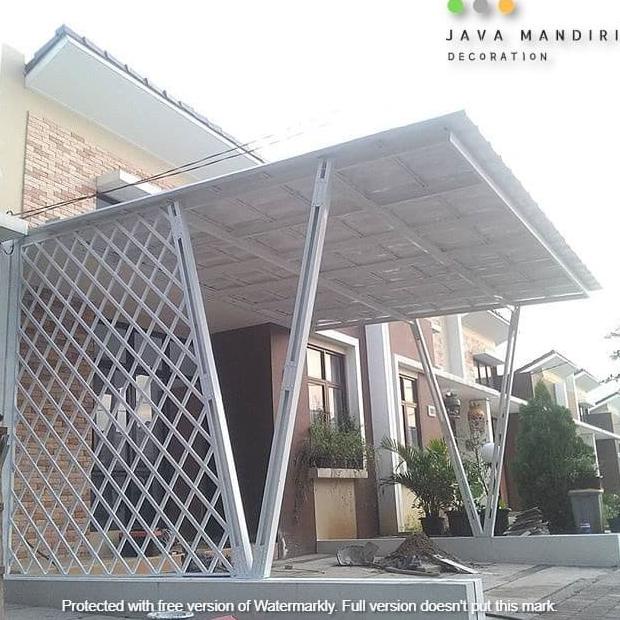 Jual KANOPI CANOPY BAJA RINGAN ATAP SPANDEK SFD5436WE | Shopee Indonesia