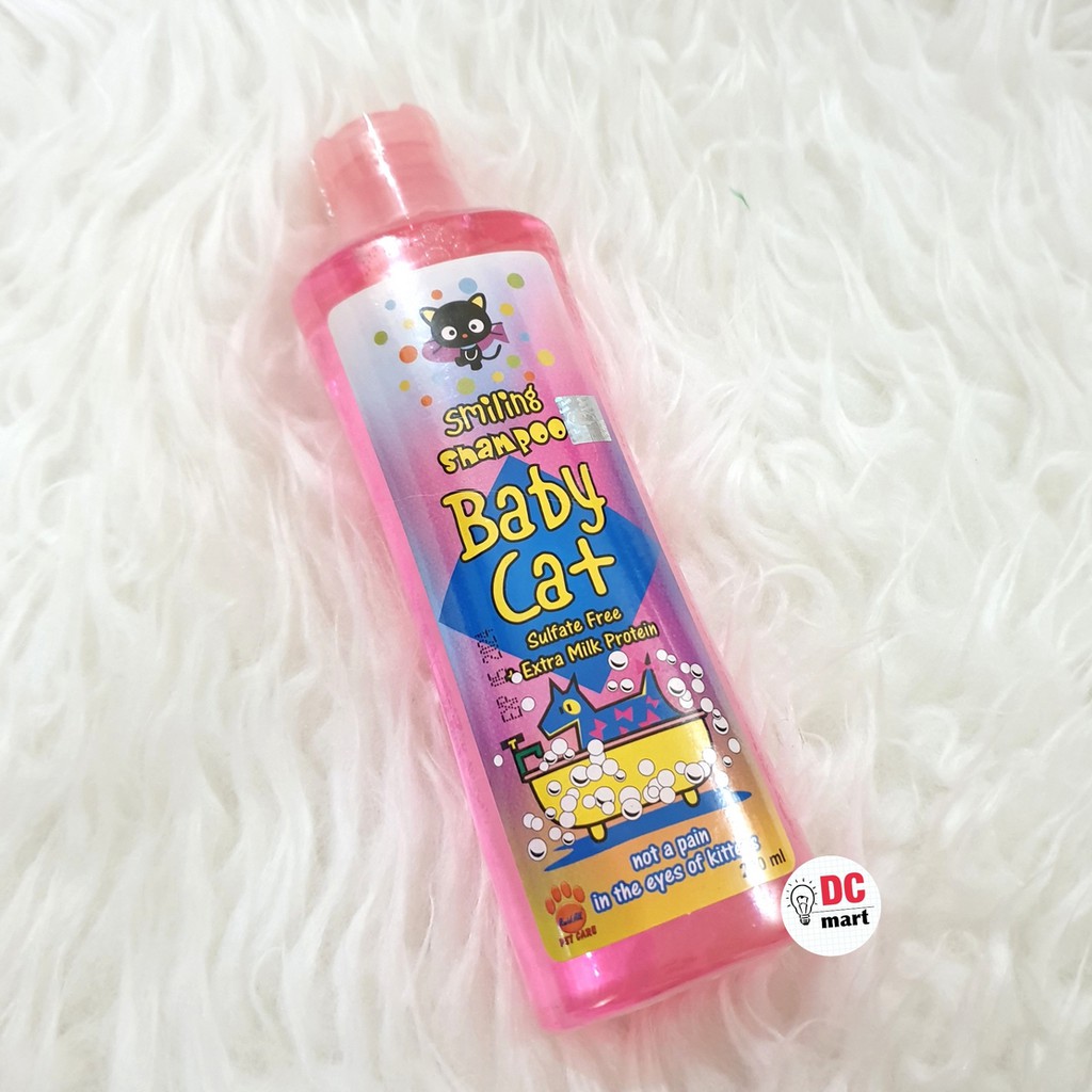 Jual Shampo Armani SMILING BABY CAT 200ml PINK / raid all / kitten ...