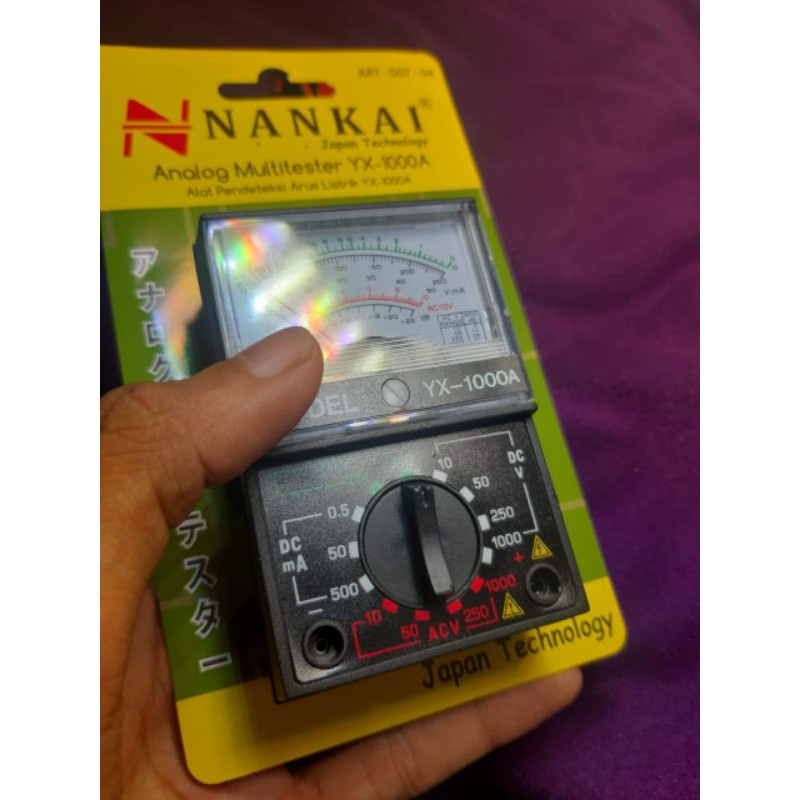 Jual Japan Technology Multimeter YX 1000A NANKAI Skls Sanwa (Bayar ...