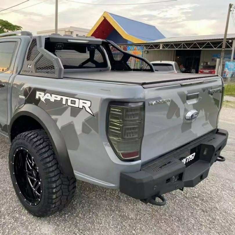 Jual Bumper belakang Ford Ranger T6 T7 T8 F150 modif Termurah | Shopee ...