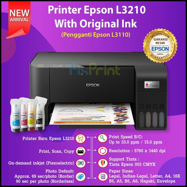 Jual Epson Printer L3110 Print Scan Copy All In One Multifungsi Bukan ...