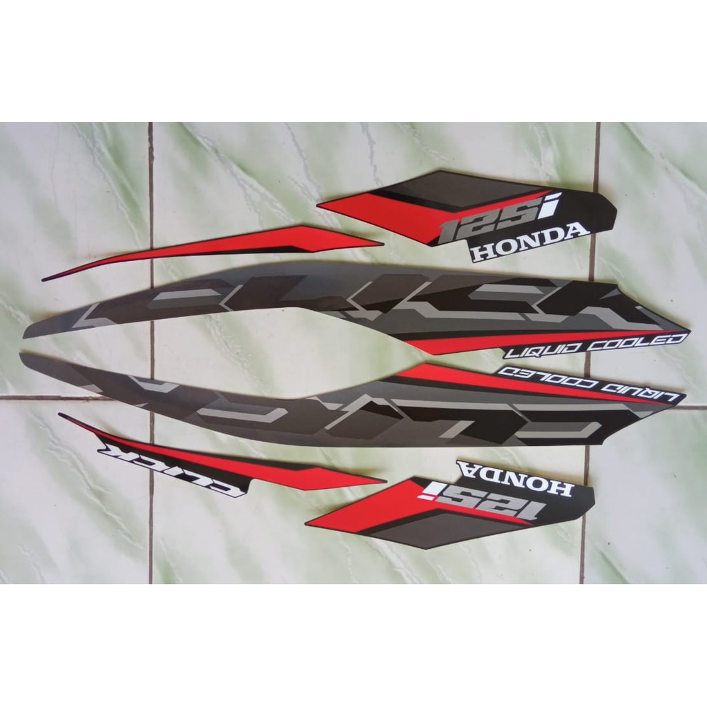 Jual stiker striping honda vario click 125i 2021 | Shopee Indonesia