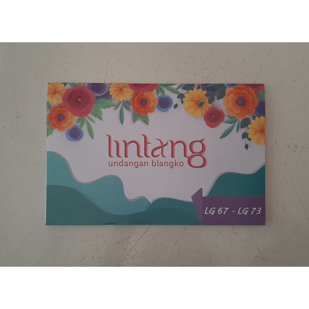 Jual Katalog atau Sample Blangko Undangan Pernikahan Lintang Terbaru ...