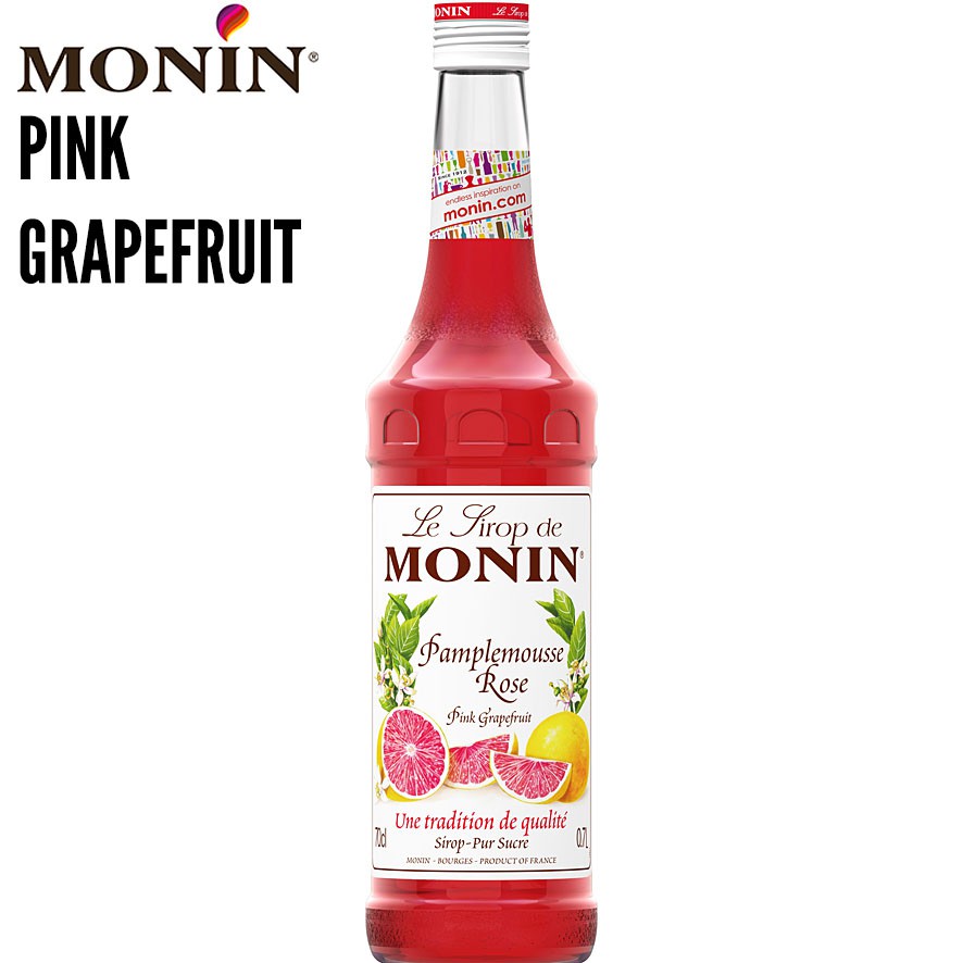 Jual MONIN FLAVORS PAMPLEMOUSSE (PINK GRAPE FRUIT) 700 ML | Shopee ...