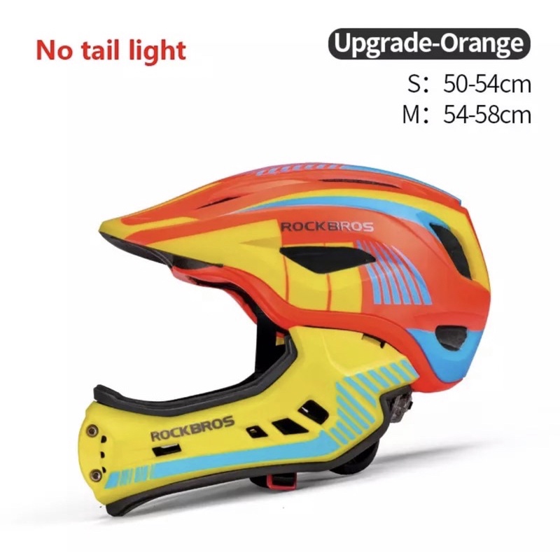 Jual ROCKBROS Medium TT-32SOYB Orange Yellow Helm Sepeda Anak Bicycle ...