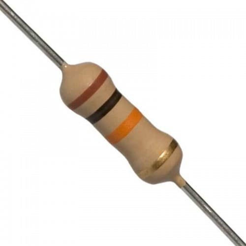 Jual 10PCS Resistor 0,25Watt - 1K 2K2 3K3 4K7 5K6 6K8 10K 10 K Ohm 5% ...