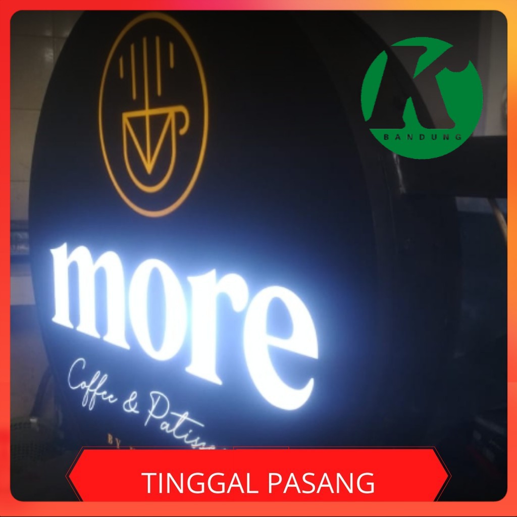 Jual Neon Box Bandung Bulat / Diameter 60cm | Shopee Indonesia