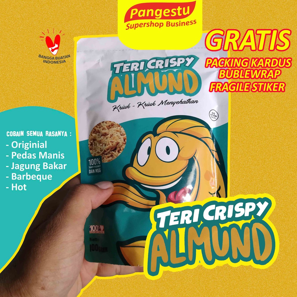 Jual teri crispy madura enak anak anak suka | Shopee Indonesia
