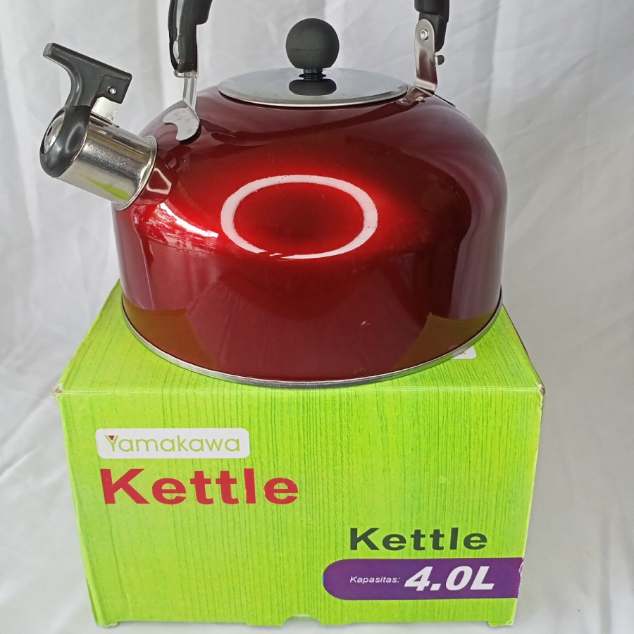 Jual TEKO KETTLE SIUL YAMAKAWA | STAINLESS | TERSEDIA 4L | Shopee Indonesia