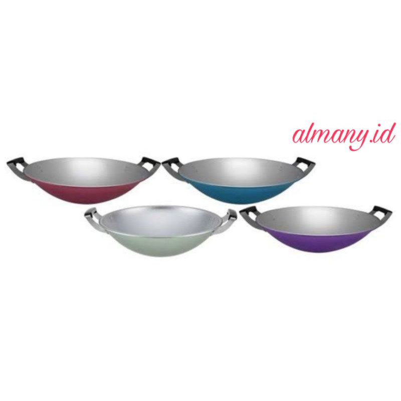 Jual Wajan/Katel/Penggorengan Clarita Wok Maspion 26cm, 28cm, 30cm ...