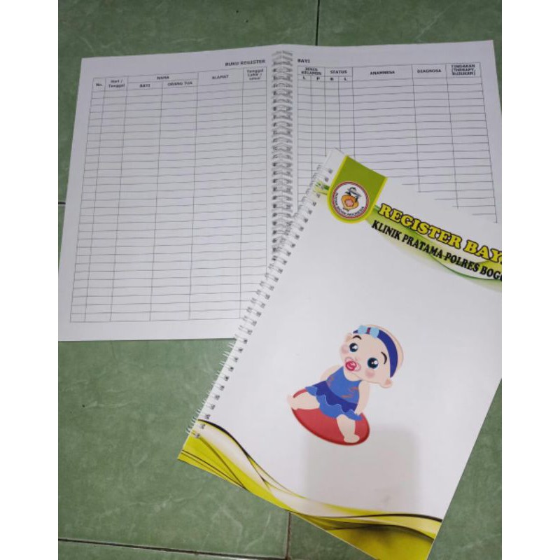 Jual BUKU REGISTER IMUNISASI | Shopee Indonesia