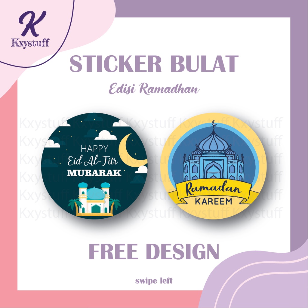 Jual Cetak Sticker Cromo / Vinyl / Transparan [ Edisi Ramadhan ...