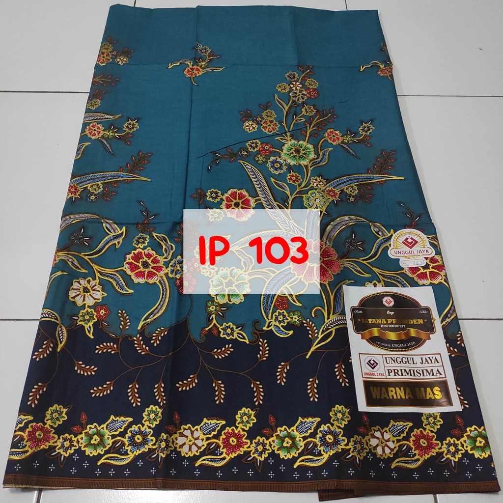 Jual Kain Batik Prada PRESIDENT | Batik Prodo Prada Gliter Emas ...