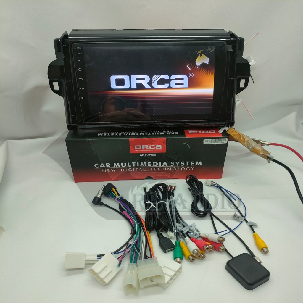 Jual Head Unit Android Orca Carplay DSP All New Fortuner 2016 up 9 inch ...