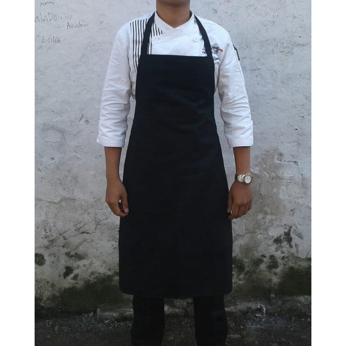 Jual celemek full body dewasa celemek koki apron koki | Shopee Indonesia
