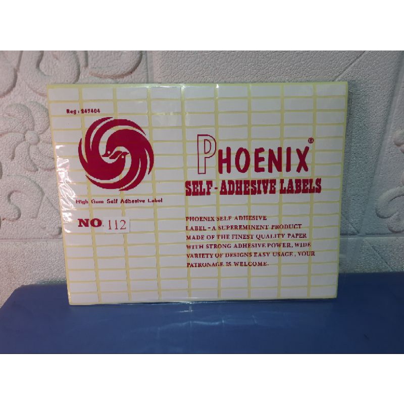 Jual Sticker Label / Label Harga Phoenix No 112 (8 x 20 mm) | Shopee ...