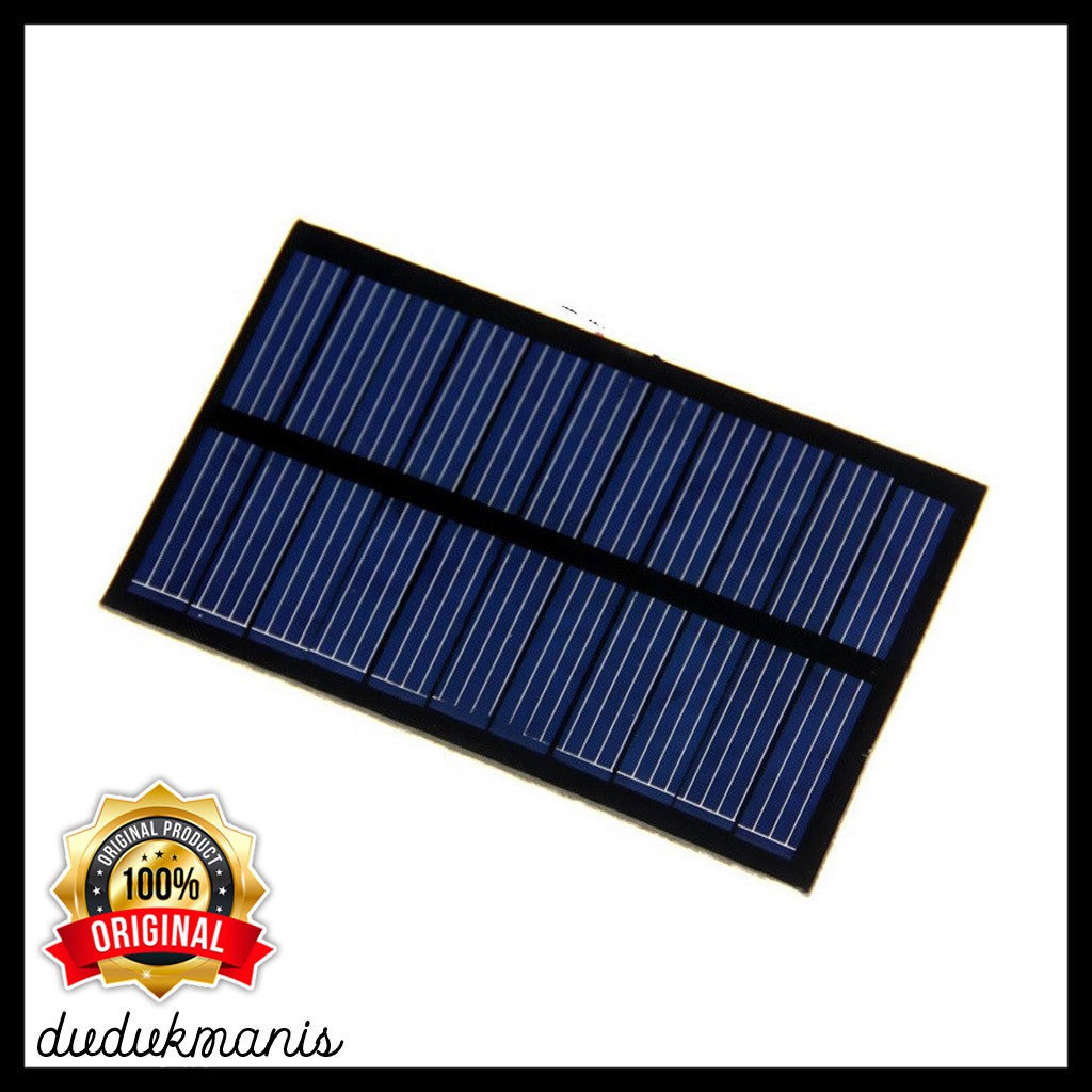 Jual Modul Solar Cell Solar Panel Surya Mini 5V 1.1W 220mA DIY Power ...