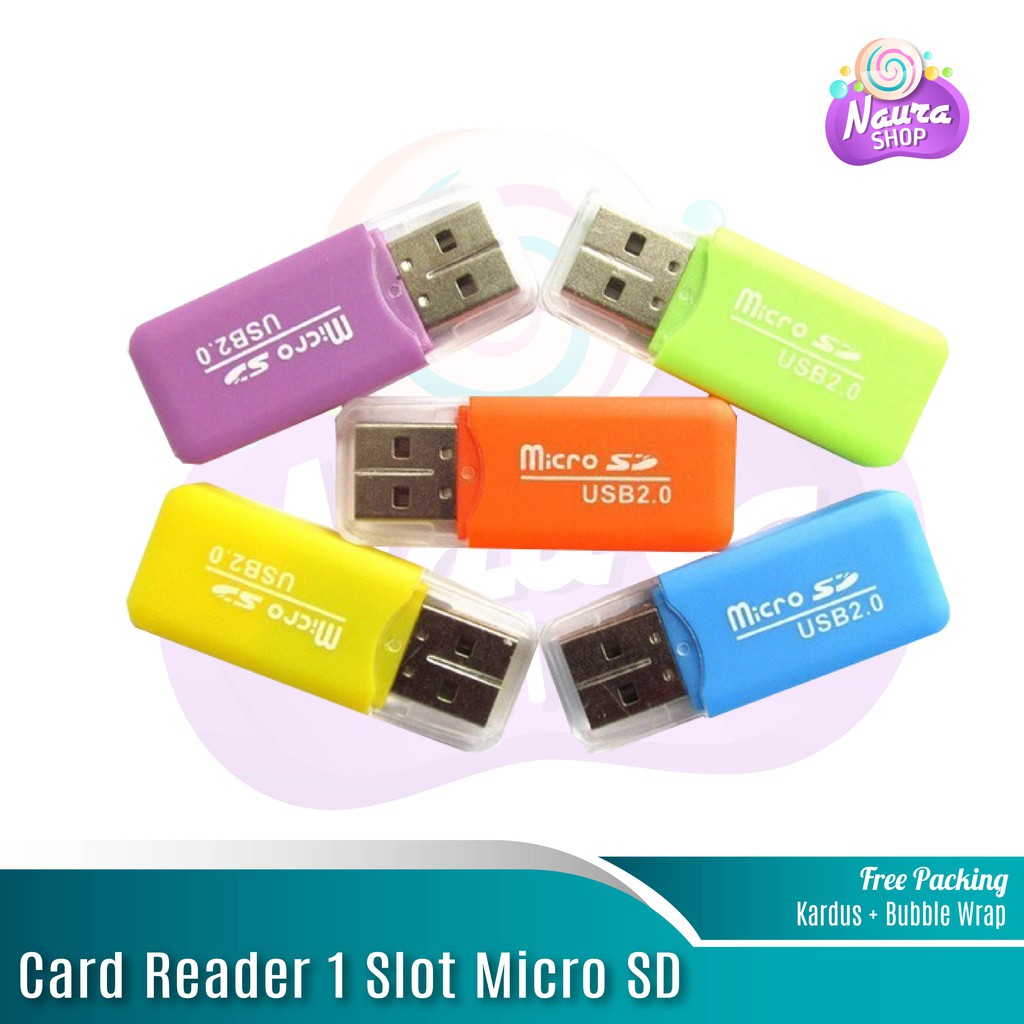 Jual Card Reader 1 slot Micro SD | Shopee Indonesia