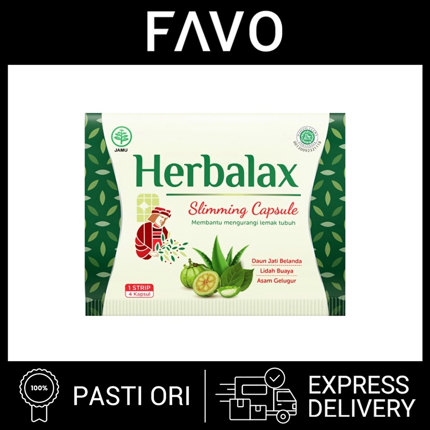 Jual Herbalax Slimming Capsule - 40 Kapsul - Obat Pelangsing | Shopee ...
