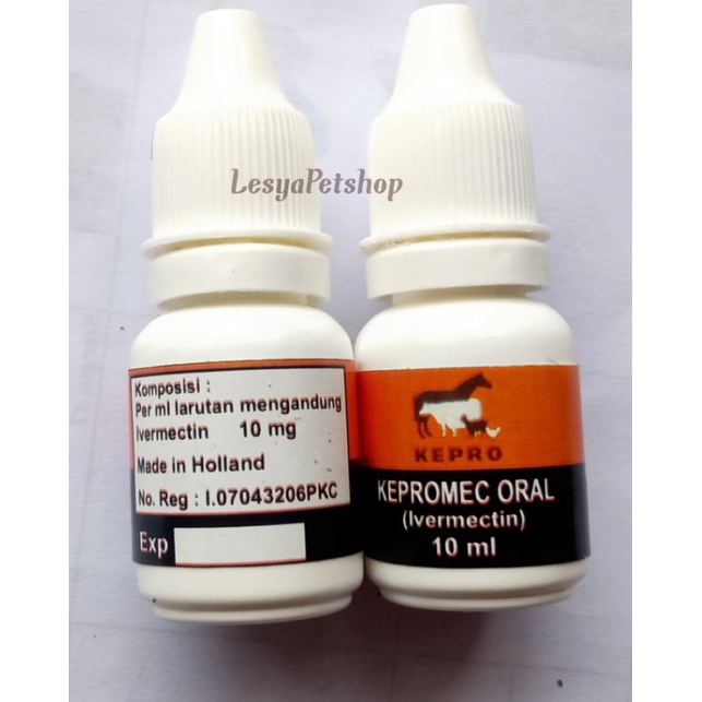 Jual Obat Scabies dan Obat Cacing 10 ml Kepromec Oral | Shopee Indonesia