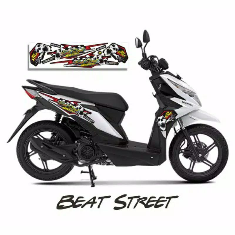 Jual STIKER STRIPING VARIASI BEAT STREET #printing | Shopee Indonesia