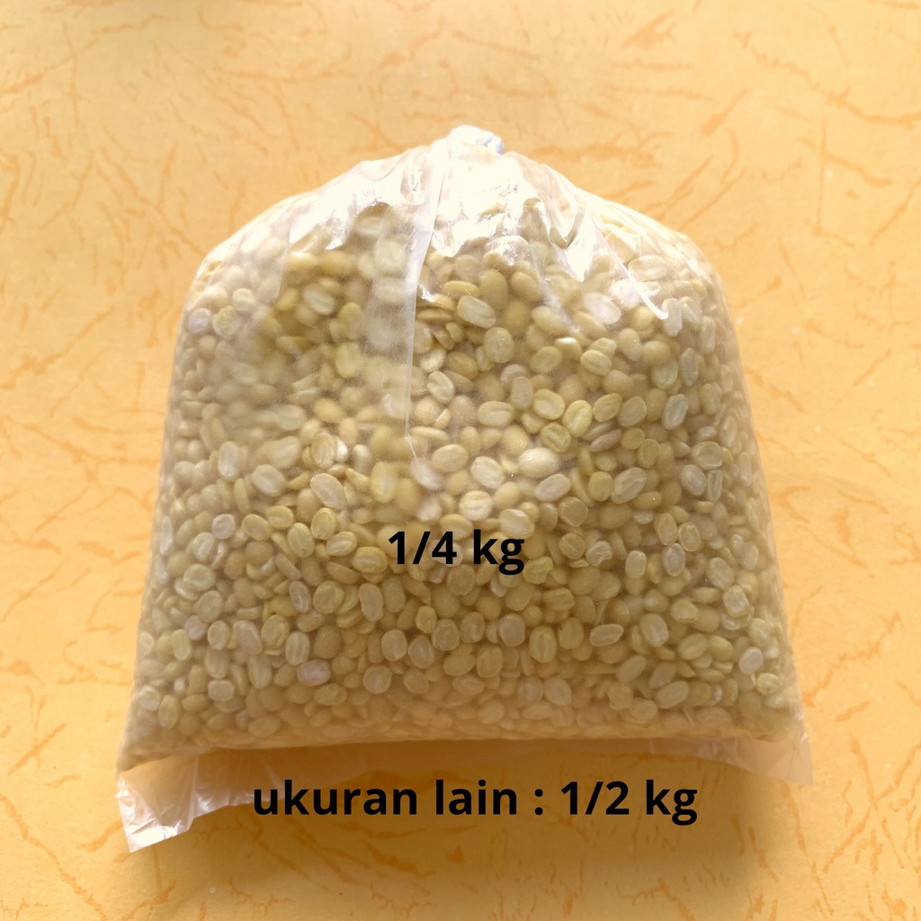 Jual Kacang Hijau Kupas Peeled Mung Beans GIOK SAN Repack 500 g gram ...